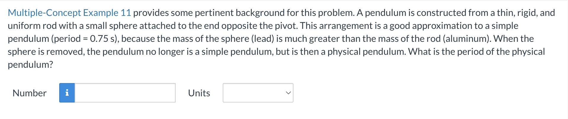 Solved Multiple-Concept Example 11 provides some pertinent | Chegg.com