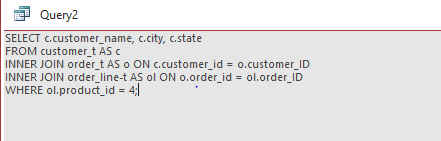 Solved Keep getting syntax Errors on INNER JOIN PLEASE HELP | Chegg.com