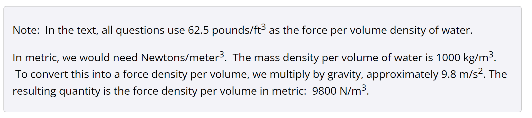 Solved Note: In the text, all questions use 62.5 pounds /ft3 | Chegg.com