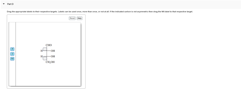 Solved Part A Reset HelpPart B Drag the appropriate labels | Chegg.com
