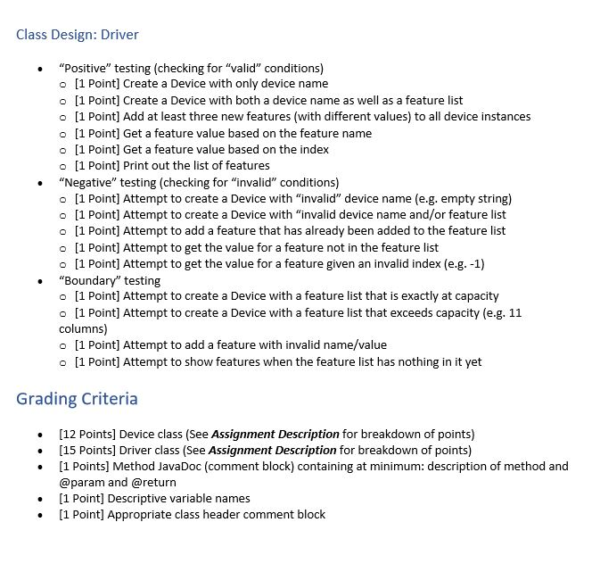 Solved HW7: Feature Comparison CSS 142 Computer Programming | Chegg.com