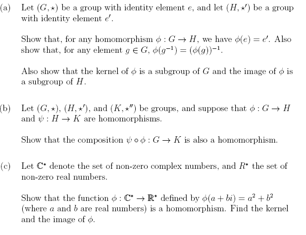 Solved (a) Let (G, *) be a group with identity element e, | Chegg.com
