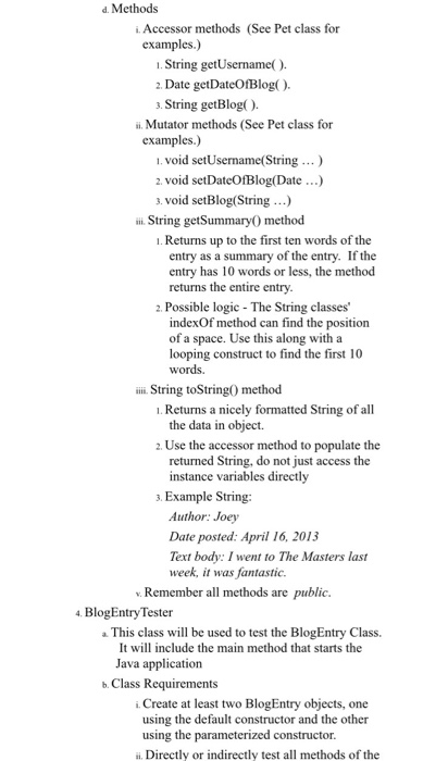 Solved COP2253 Programming Project #4 See Dropbox for Due | Chegg.com