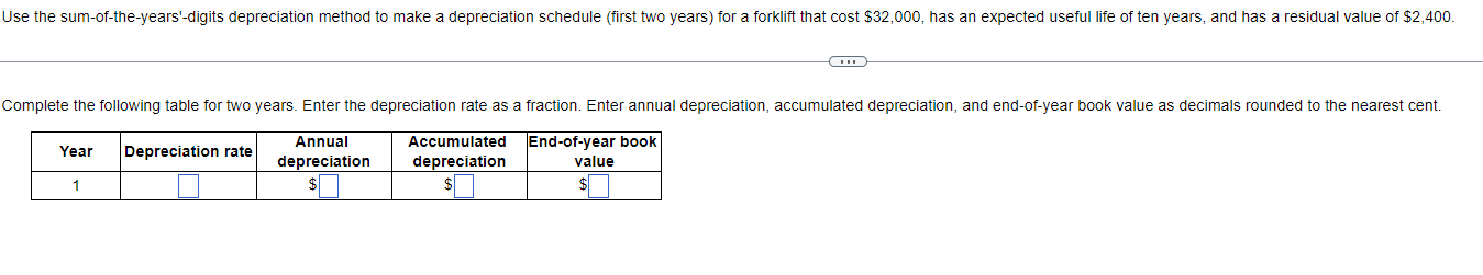 Solved \begin{tabular}{|c|c|c|c|c|} \hline Year & | Chegg.com