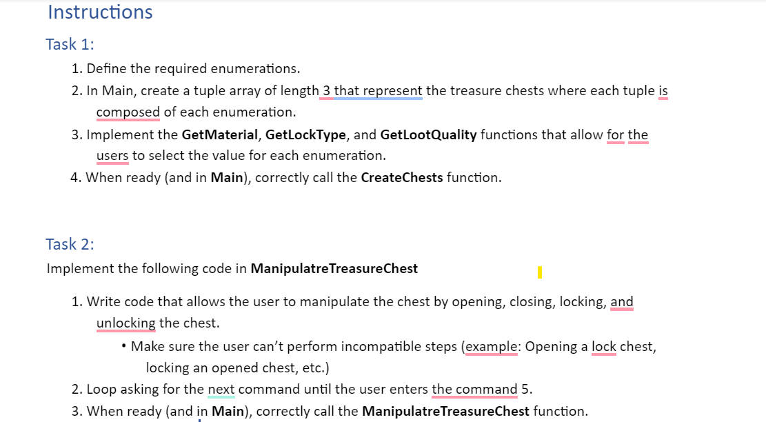Solved Introduction All code should be added to the | Chegg.com