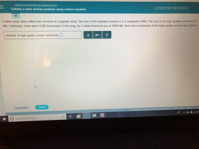 Solved O Linear Equations And Inequalities Soving A Value