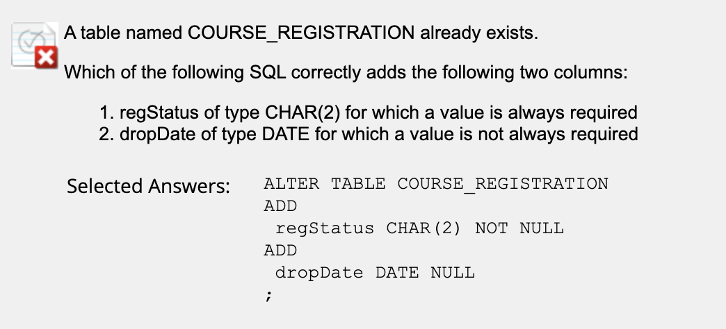 Solved A table named AIRPLANES already exists with columns | Chegg.com Solved A table named AIRPLANES already exists with columns | Chegg.com