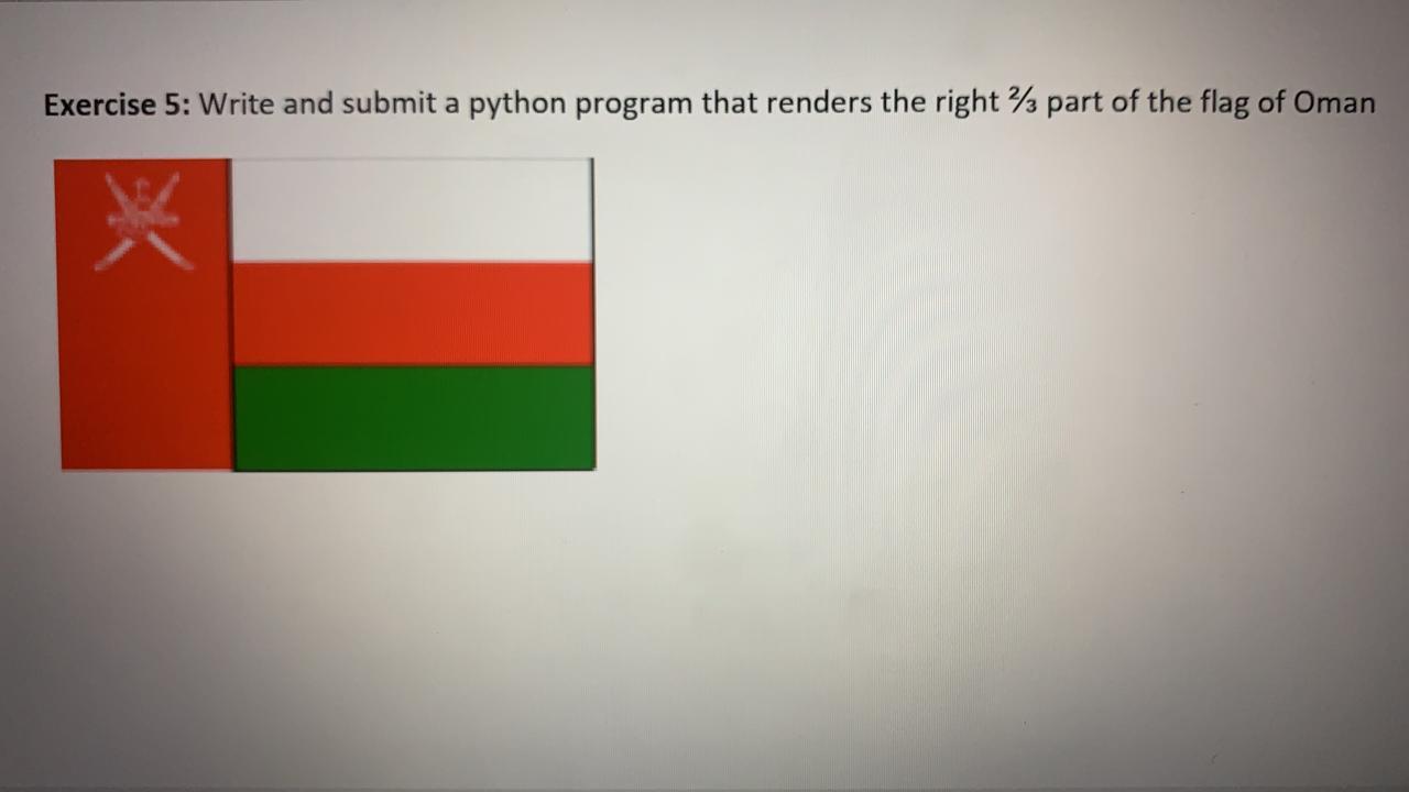 Solved Exercise 5: Write and submit a python program that | Chegg.com