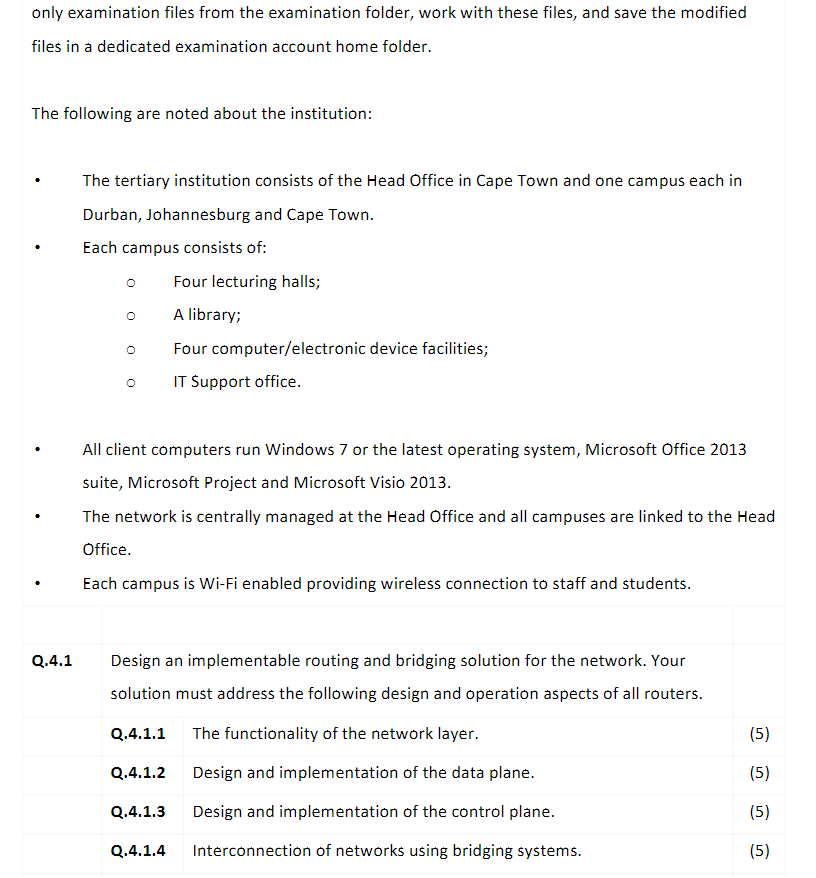 Solved Read the following scenario and then answer the | Chegg.com