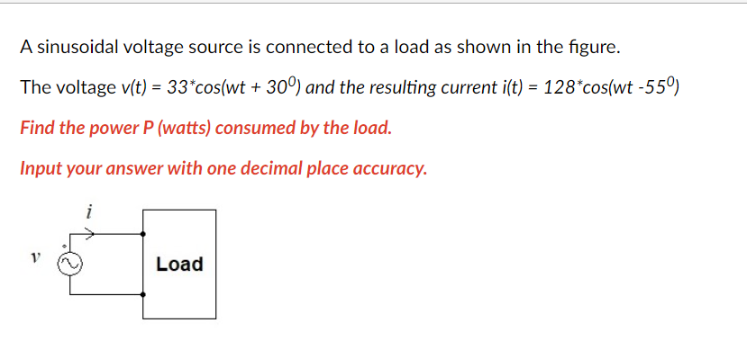 Solved Two loads are connected in parallel as shown in the | Chegg.com