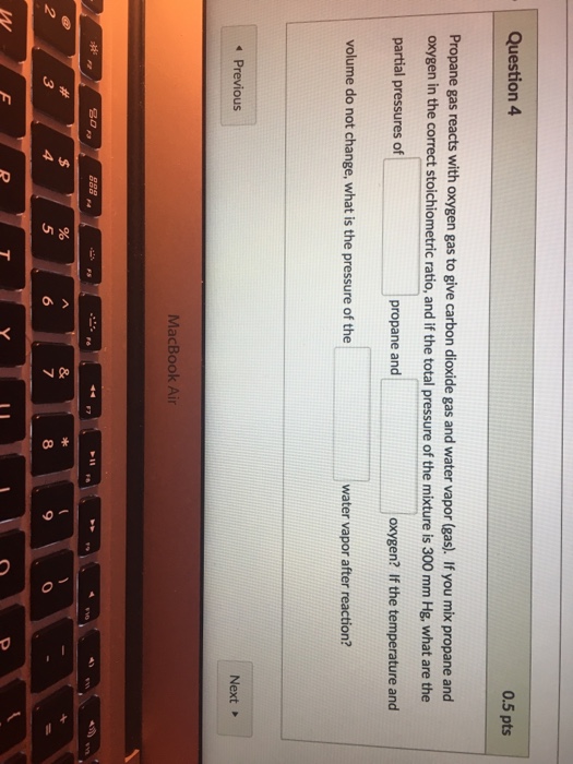 Solved Propane gas reacts with oxygen gas to give carbon | Chegg.com