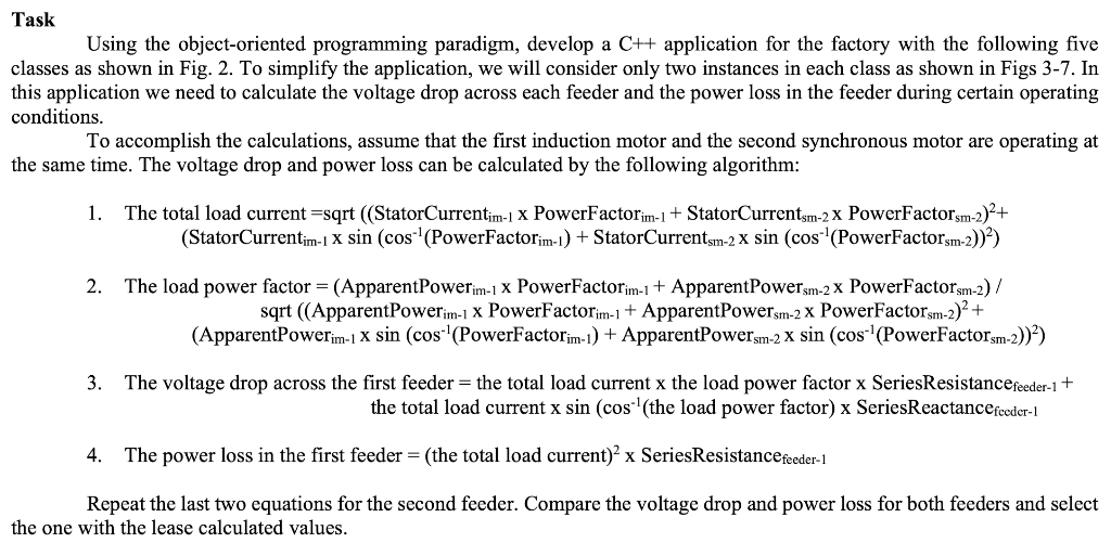 Solved Task Using the object-oriented programming paradigm, | Chegg.com