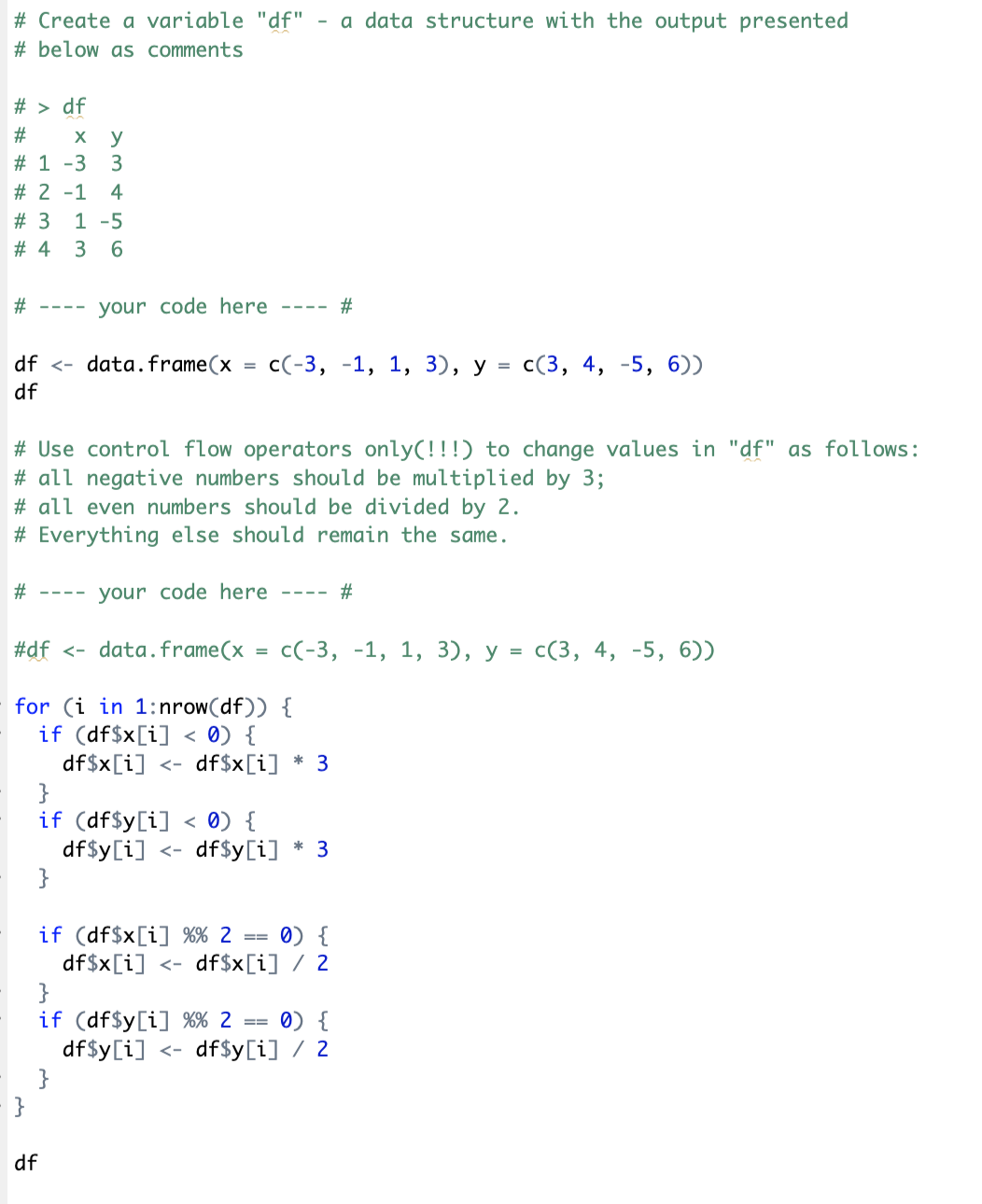 Solved Hi Im working in R studio and would like some | Chegg.com