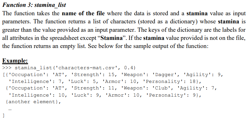 Solved As a team, you will write four different functions to | Chegg.com