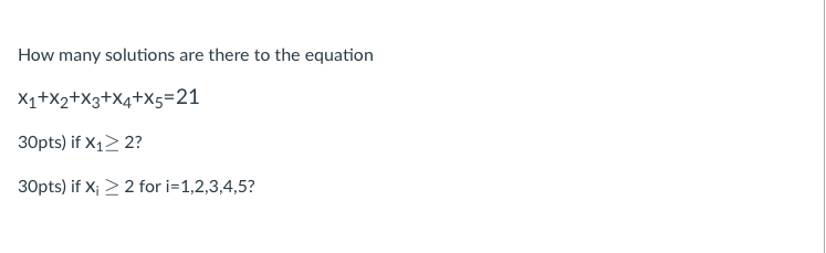 Solved How many solutions are there to the equation | Chegg.com