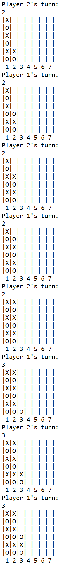 Write a C program to implement the game of Connect 4 | Chegg.com