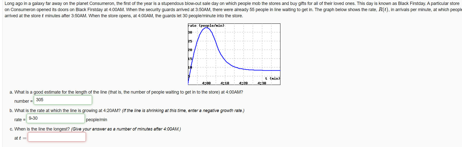 Solved CCan someone explain to me part c, the answer is 2.5 | Chegg.com Solved CCan someone explain to me part c, the answer is 2.5 | Chegg.com
