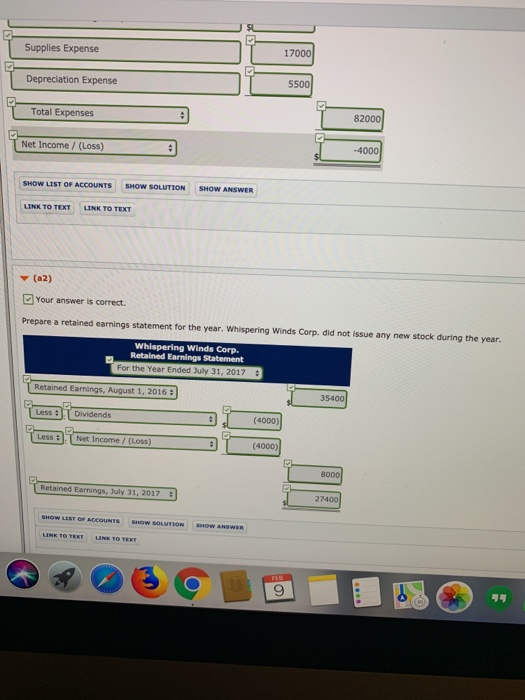 Solved xercise 2-8 (Part Level Submission) hese financial | Chegg.com