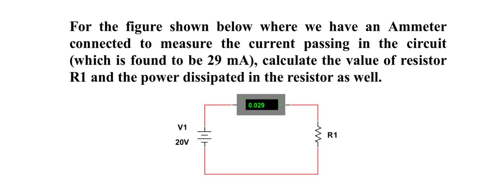 Solved For the figure shown below where we have an Ammeter | Chegg.com