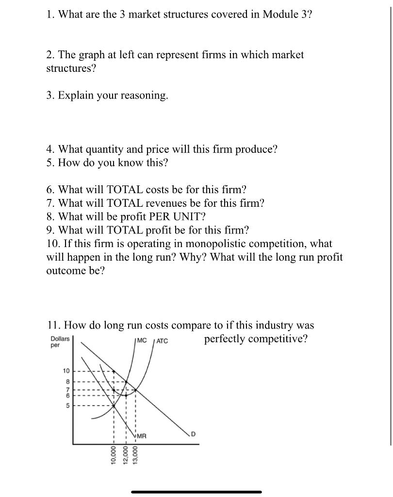 Solved Unit 8 Worksheet Price Name ATC 5495 $450 AVC $300! | Chegg.com