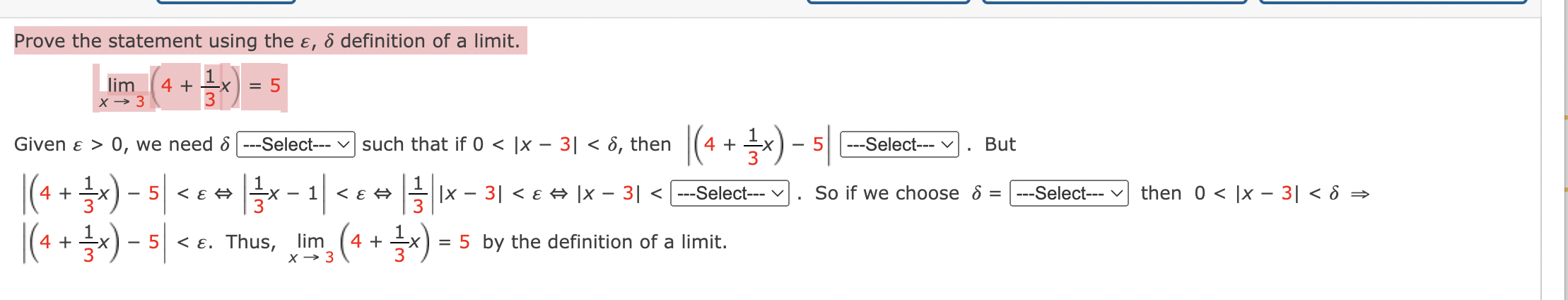 Solved Prove the statement using the ε,δ definition of a | Chegg.com