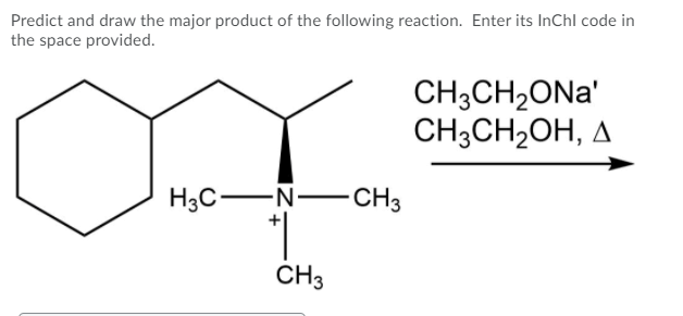 Solved Predict and draw the major product of the following | Chegg.com
