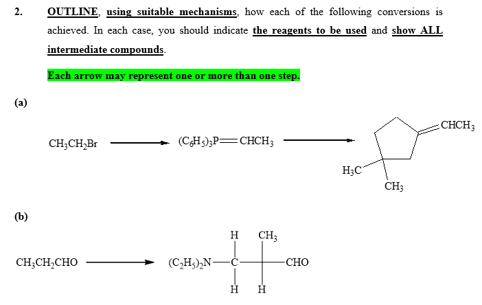 Solved Starting with cyclohexanone and piperidine, DEDUCE | Chegg.com