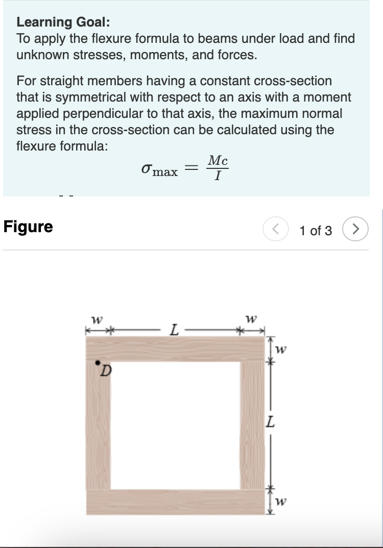 Solved Figure 2 of 3Learning Goal: To apply the flexure | Chegg.com