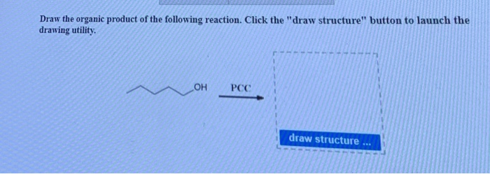 Solved Draw the organic product of the following reaction. | Chegg.com