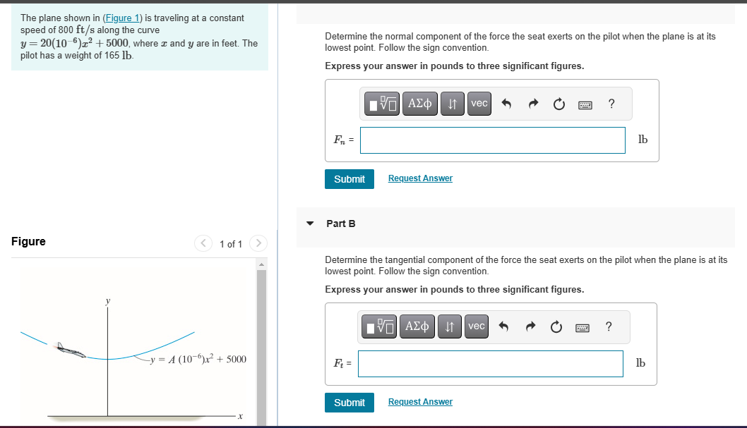 Solved The plane shown in (Figure 1) is ﻿traveling at ﻿a | Chegg.com