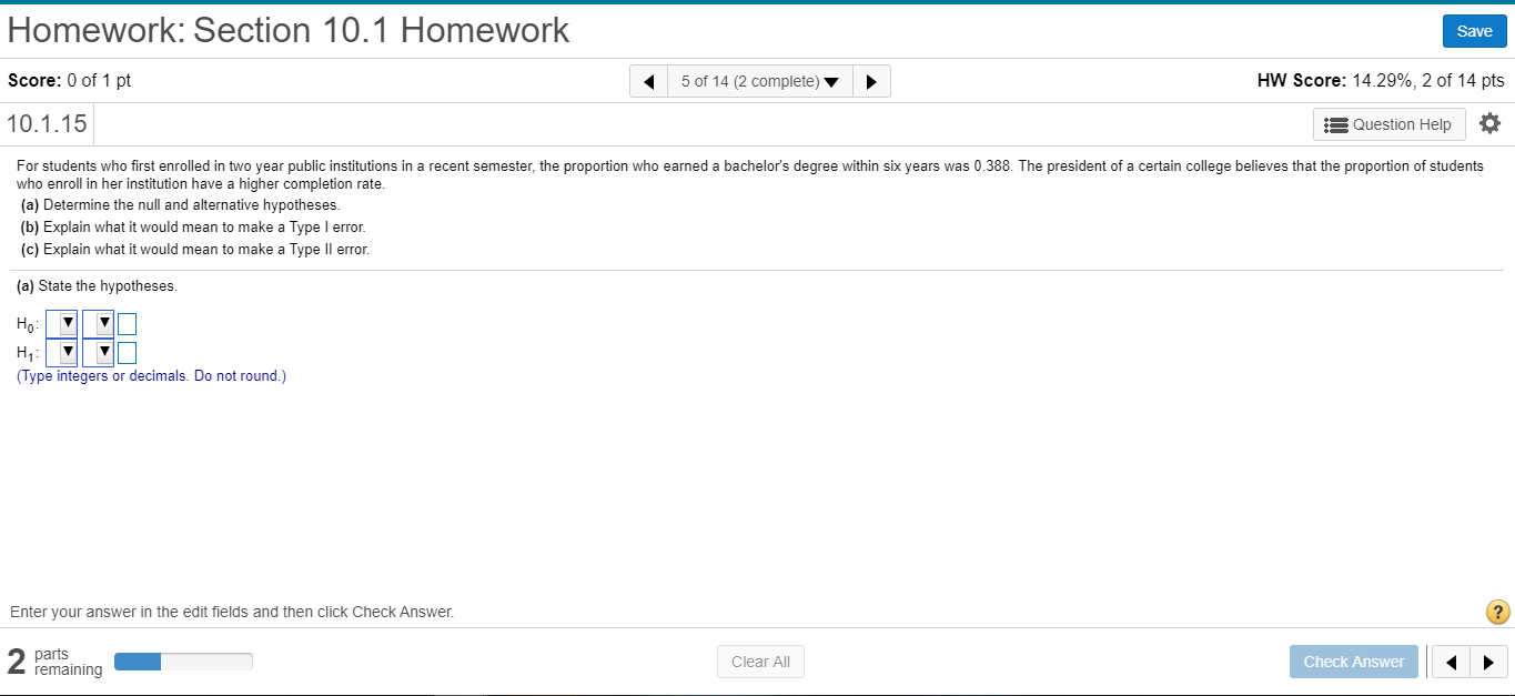 Solved Homework Section 10 1 Homework Save Score 0 Of 1 Pt