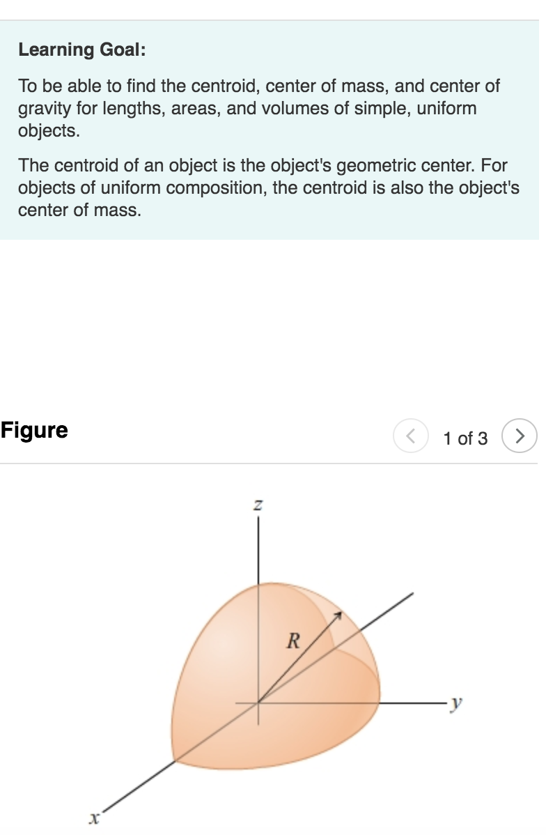 Solved Learning Goal: To be able to find the centroid, | Chegg.com