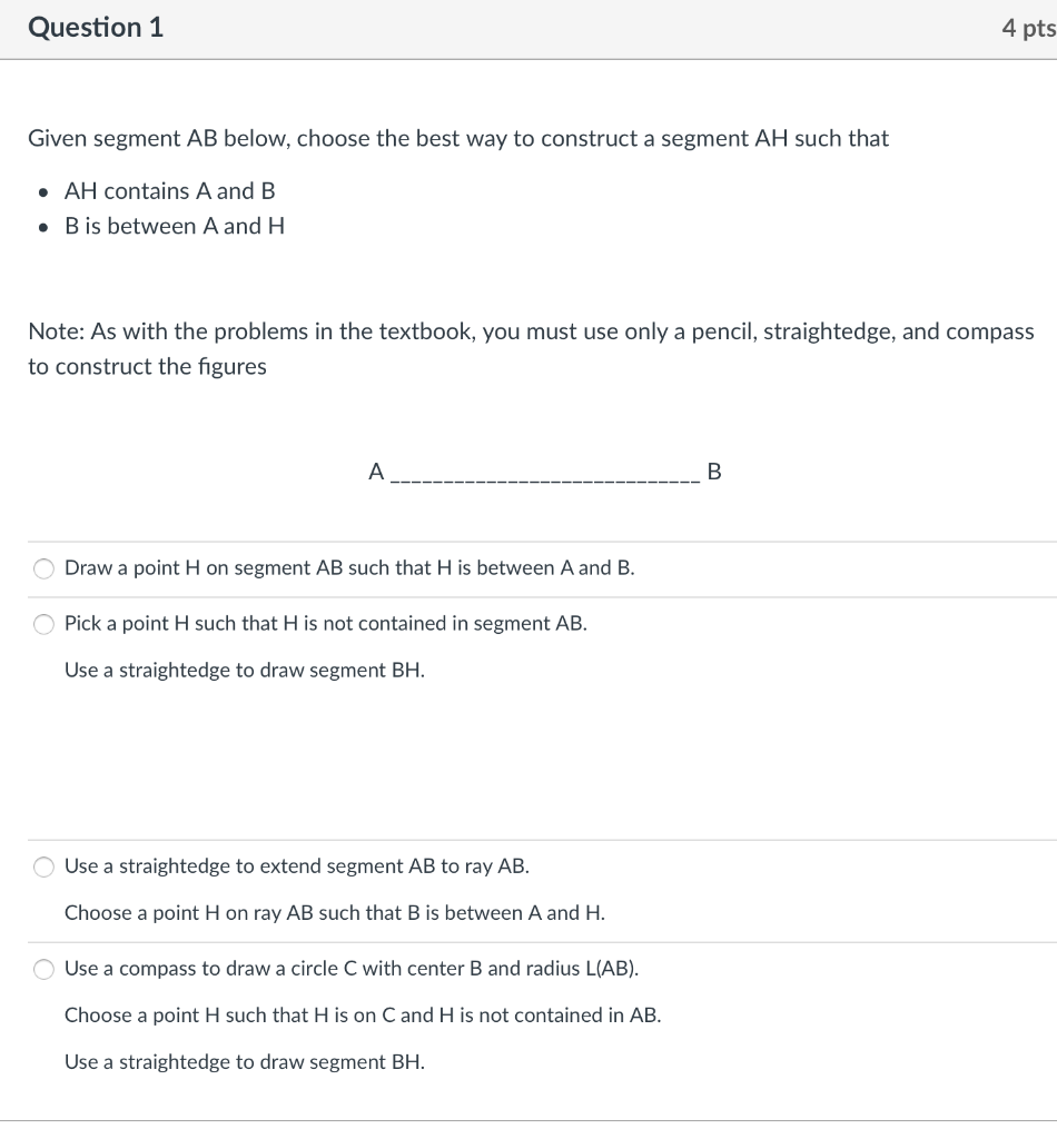 Solved Question 3 Given the construction problem below, and | Chegg.com