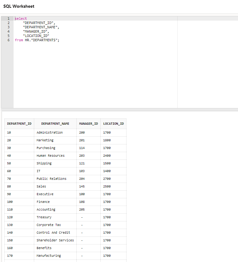 Solved Record SQL queries results and explanations on | Chegg.com