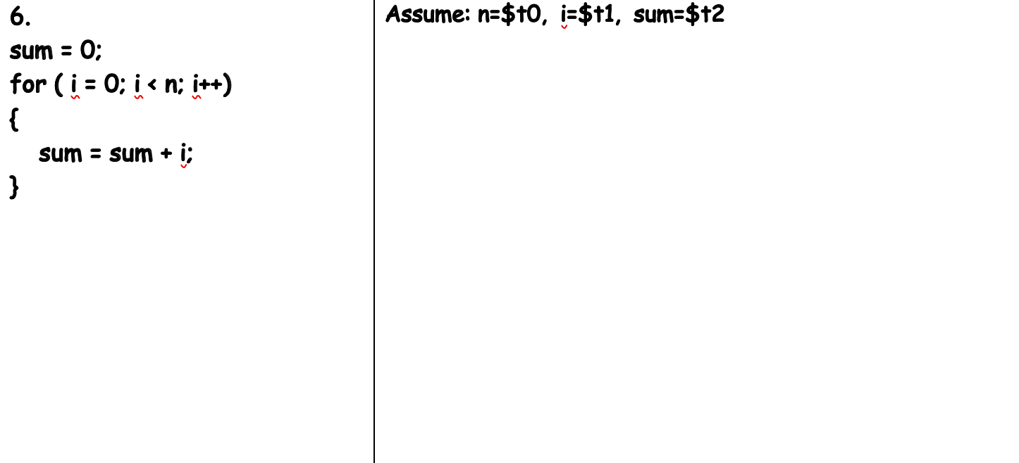 Solved Write The Equivalent Mips Assembly Code For The 5282