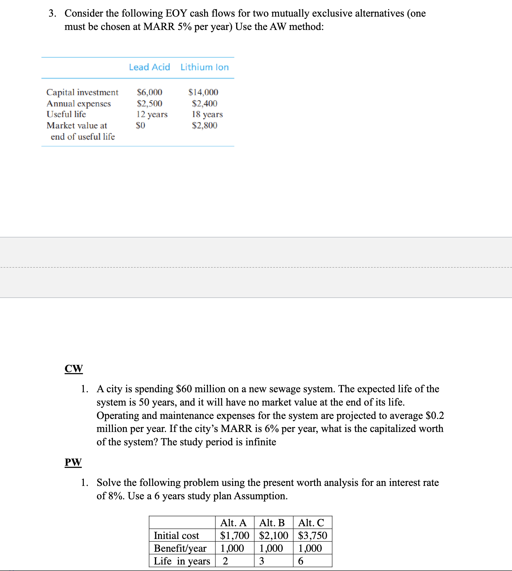 Solved Hello, would you mind solving these three questions | Chegg.com
