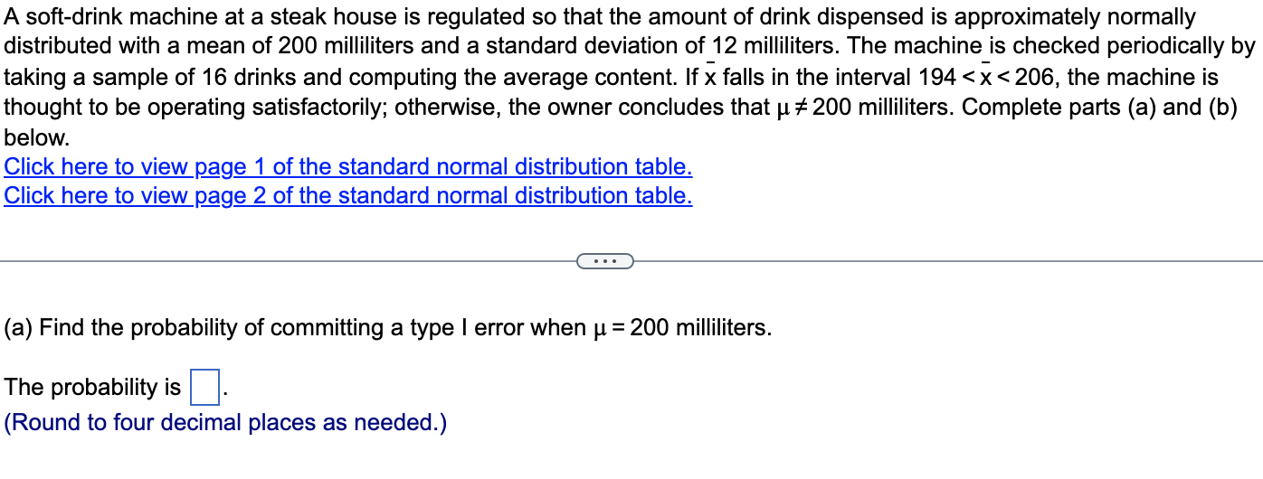 Solved b) (b) Find the probability of committing a type II | Chegg.com