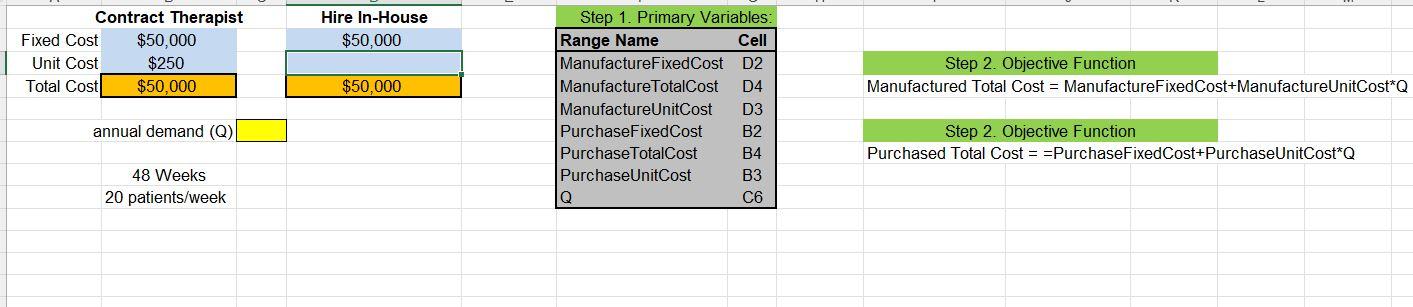 Solved Using Excel, Chart possible outcomes to reflect a | Chegg.com