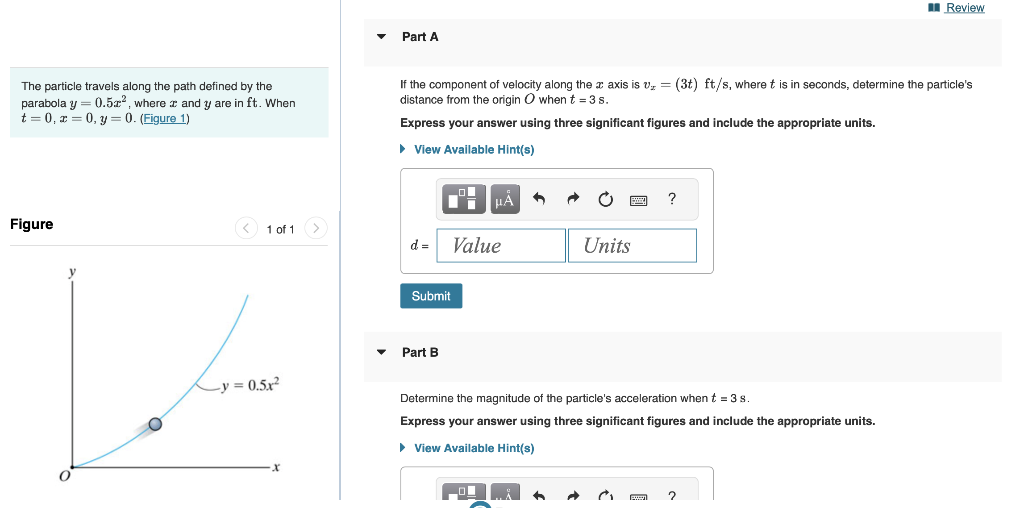 Solved The particle travels along the path defined by the If | Chegg.com