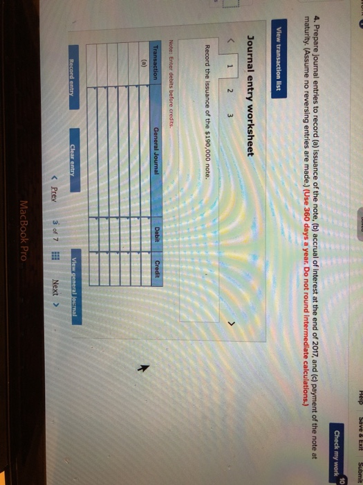 Solved Help Save & Exit 10 Check my work Exercise 9-4 | Chegg.com