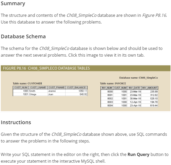 Solved Summary The structure and contents of the | Chegg.com