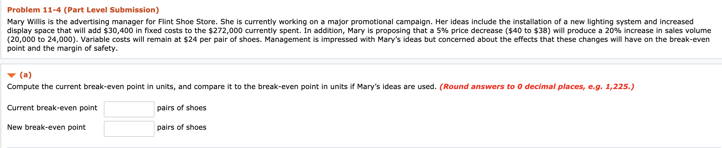 Solved Problem 11-4 (Part Level Submission) Mary Willis is | Chegg.com