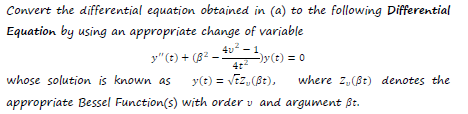 Solved ∇2E+k2(z)E=0⇒Convert the differential equation | Chegg.com