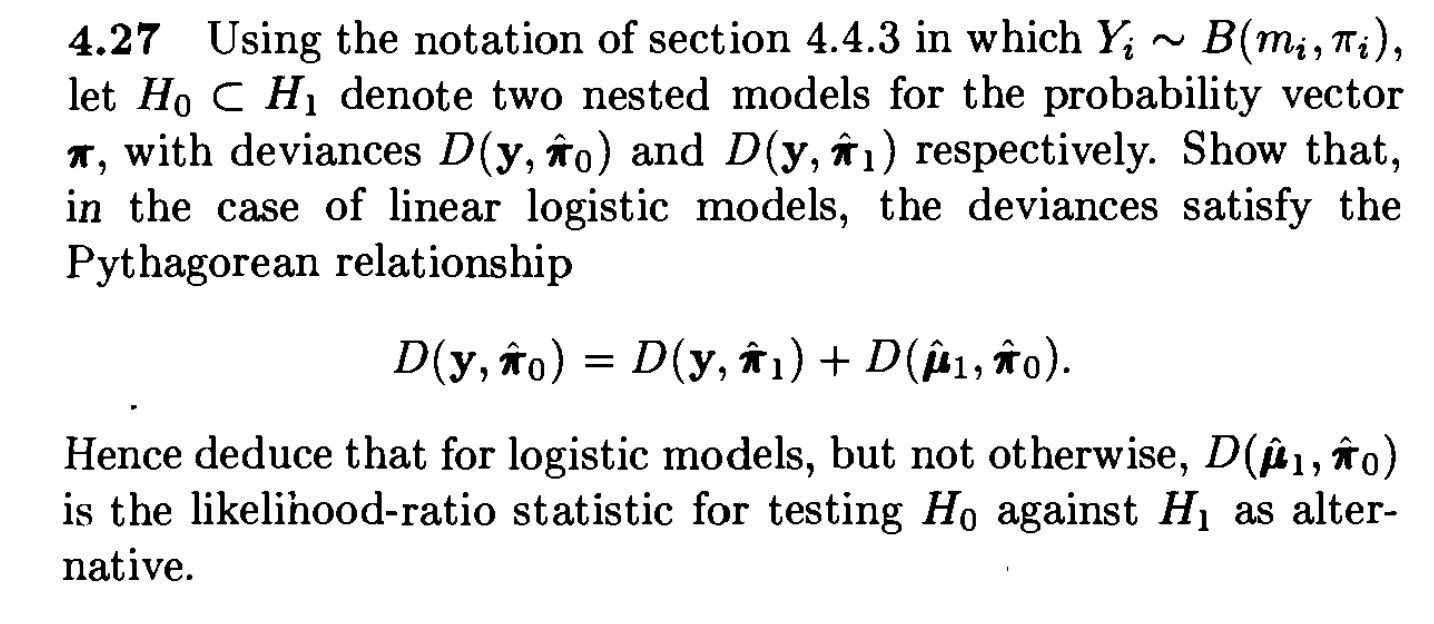 4.27 Using the notation of section 4.4.3 in which Y; | Chegg.com