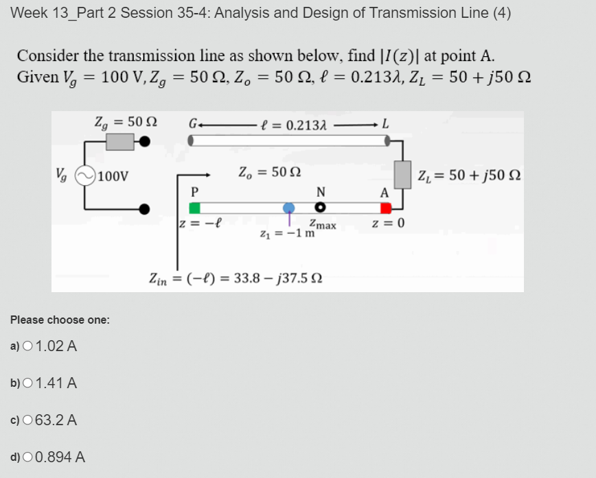 Solved Week 13_Part 2 Session 35-4: Analysis and Design of | Chegg.com