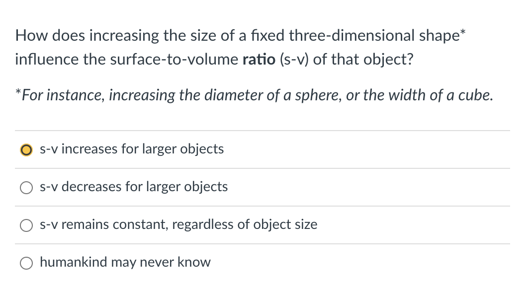 Solved How does increasing the size of a fixed | Chegg.com