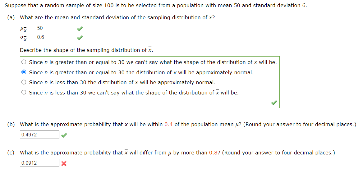 Solved Suppose that a random sample of size 100 is to be | Chegg.com
