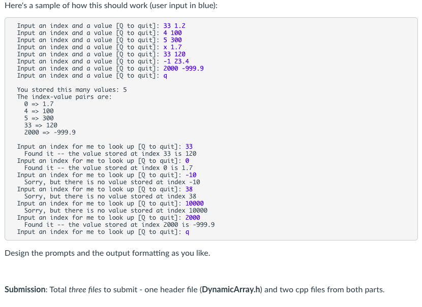 Solved Pa Page 1 1 Write And Test An Array Class