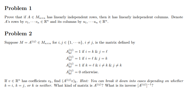 Solved xercise 1.7.45 Let L and M be lower-triangular | Chegg.com