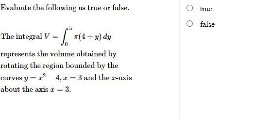 Solved \begin{tabular}{l|l} Evaluate the following as true | Chegg.com